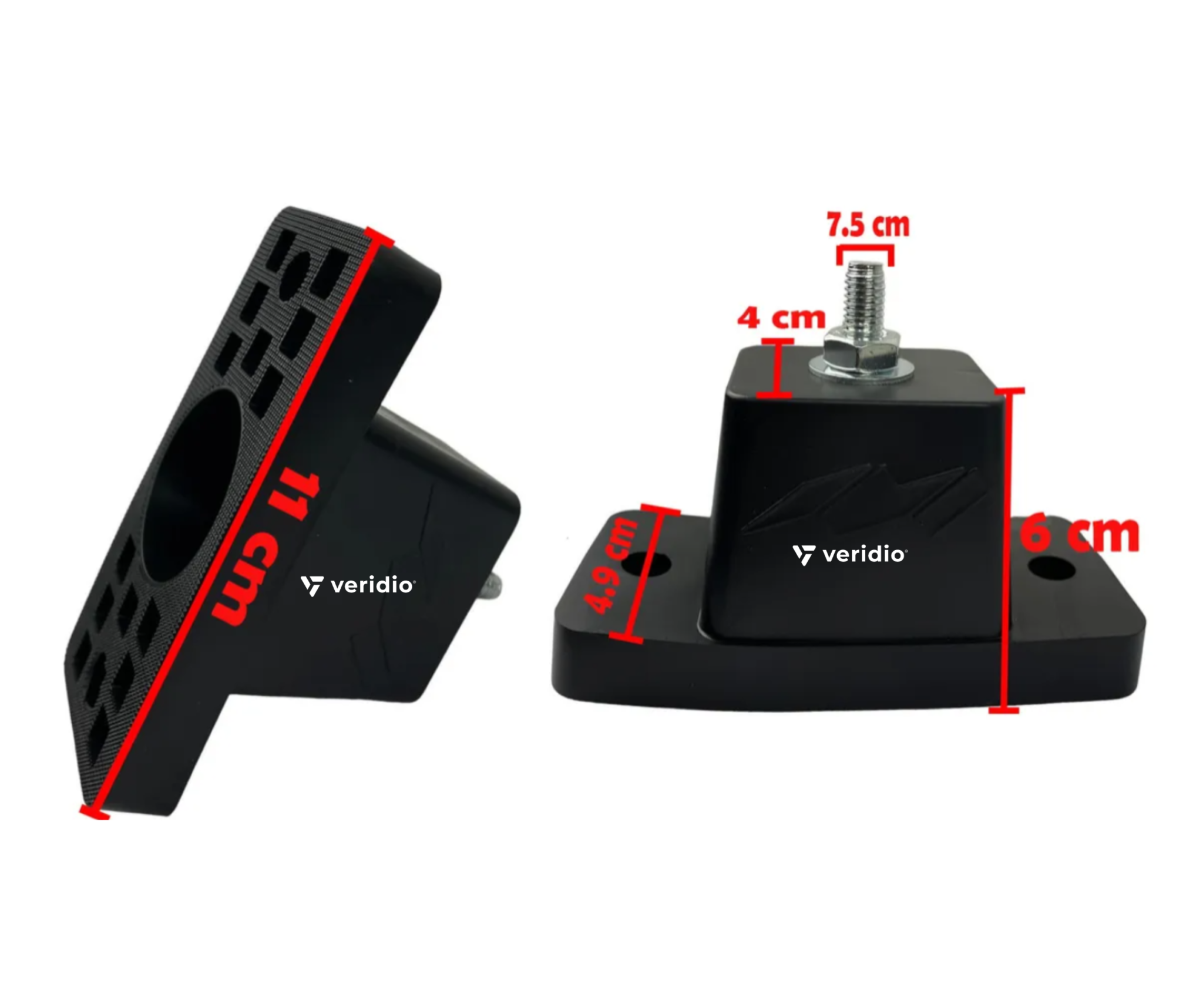 Base de Neopreno Mirage para Condensador Minisplit de Piso 4 pz - Veridio