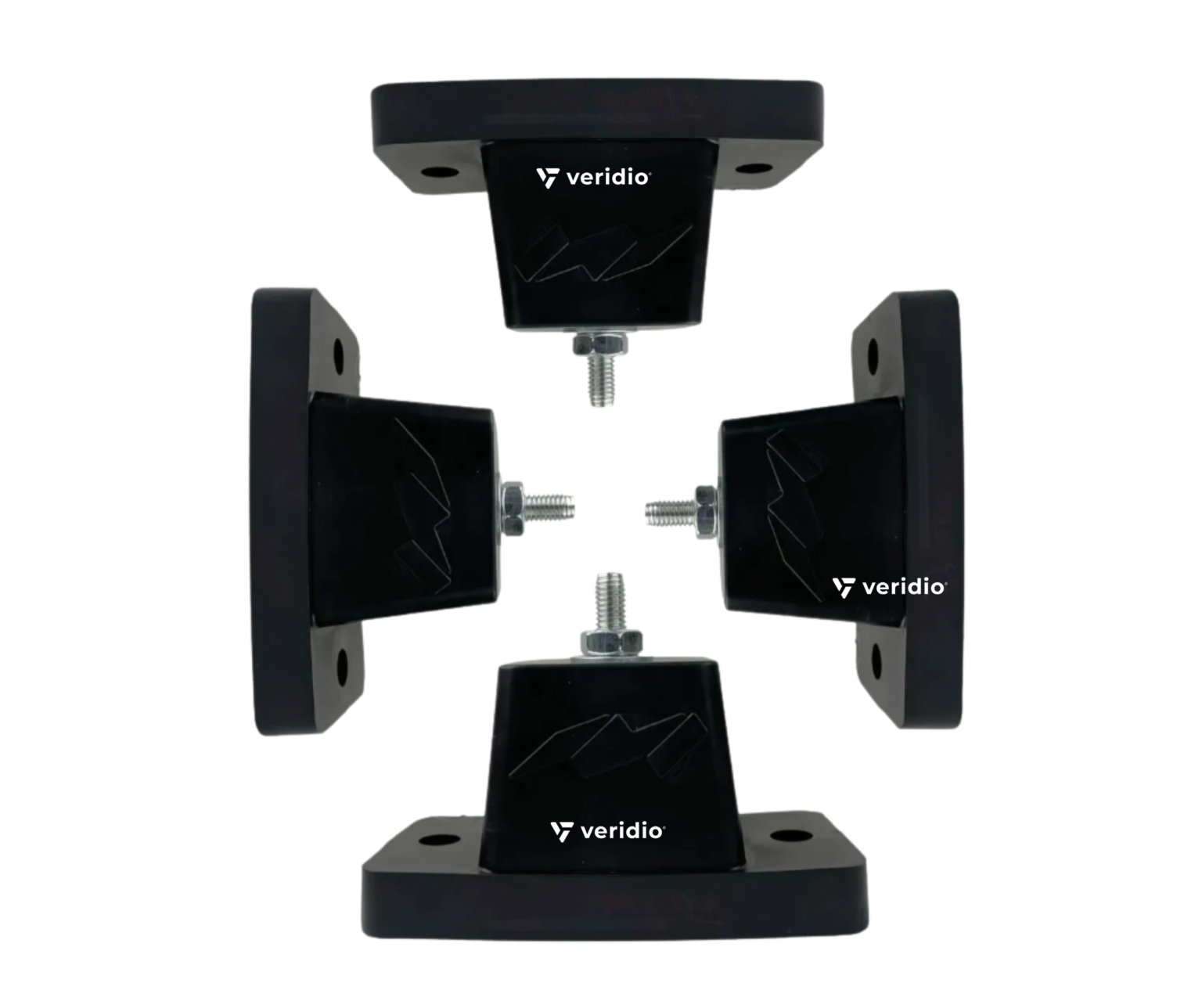 Base de Neopreno Mirage para Condensador Minisplit de Piso 4 pz - Veridio